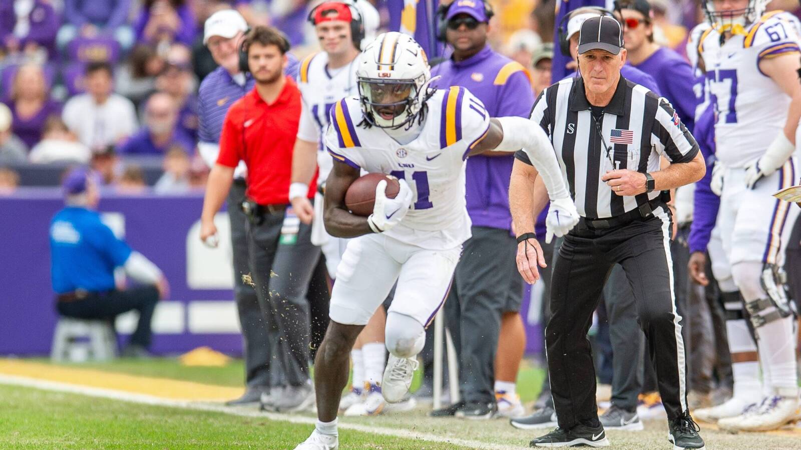 Could the Giants target the other dynamic LSU wide receiver in a first ...