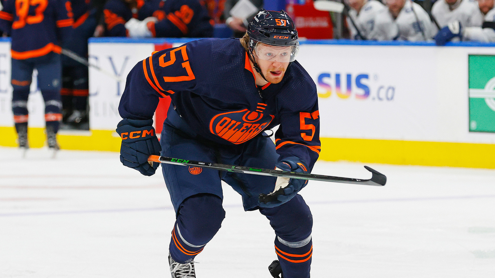 Oilers forward speaks about number change to honour late mother ...