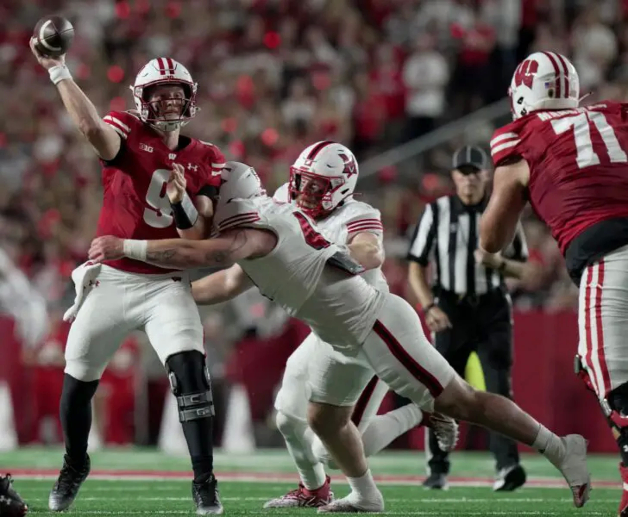 Starting QB Billy Edwards Jr. May Rest for the Badgers Despite Clear ...