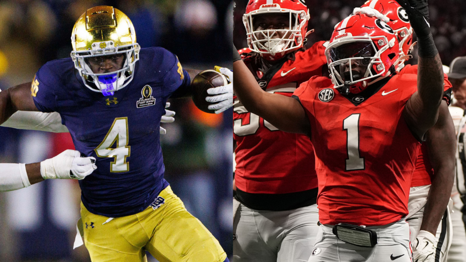 Notre Dame vs. Georgia Prediction: Fighting Irish Face Bulldogs in CFP ...