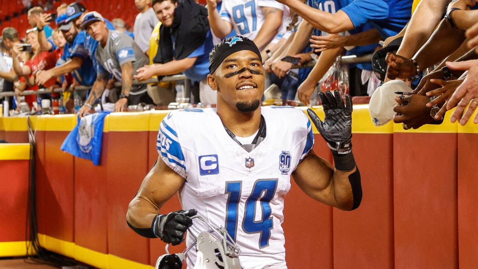 Amon-Ra St. Brown received warning about his touchdown celebration ...