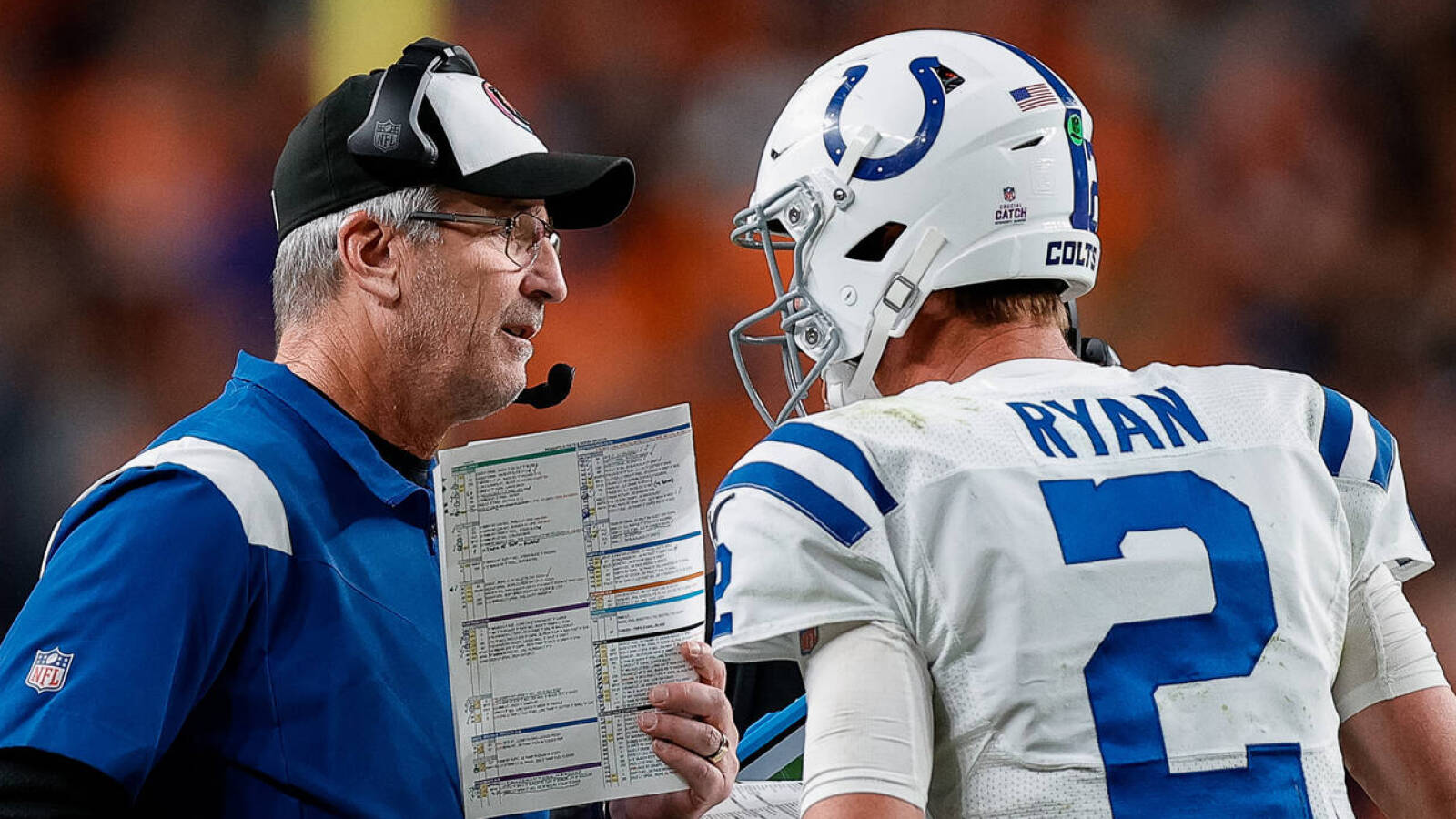 Frank Reich's 'comfort with' Matt Ryan as QB is 'very high' | Yardbarker