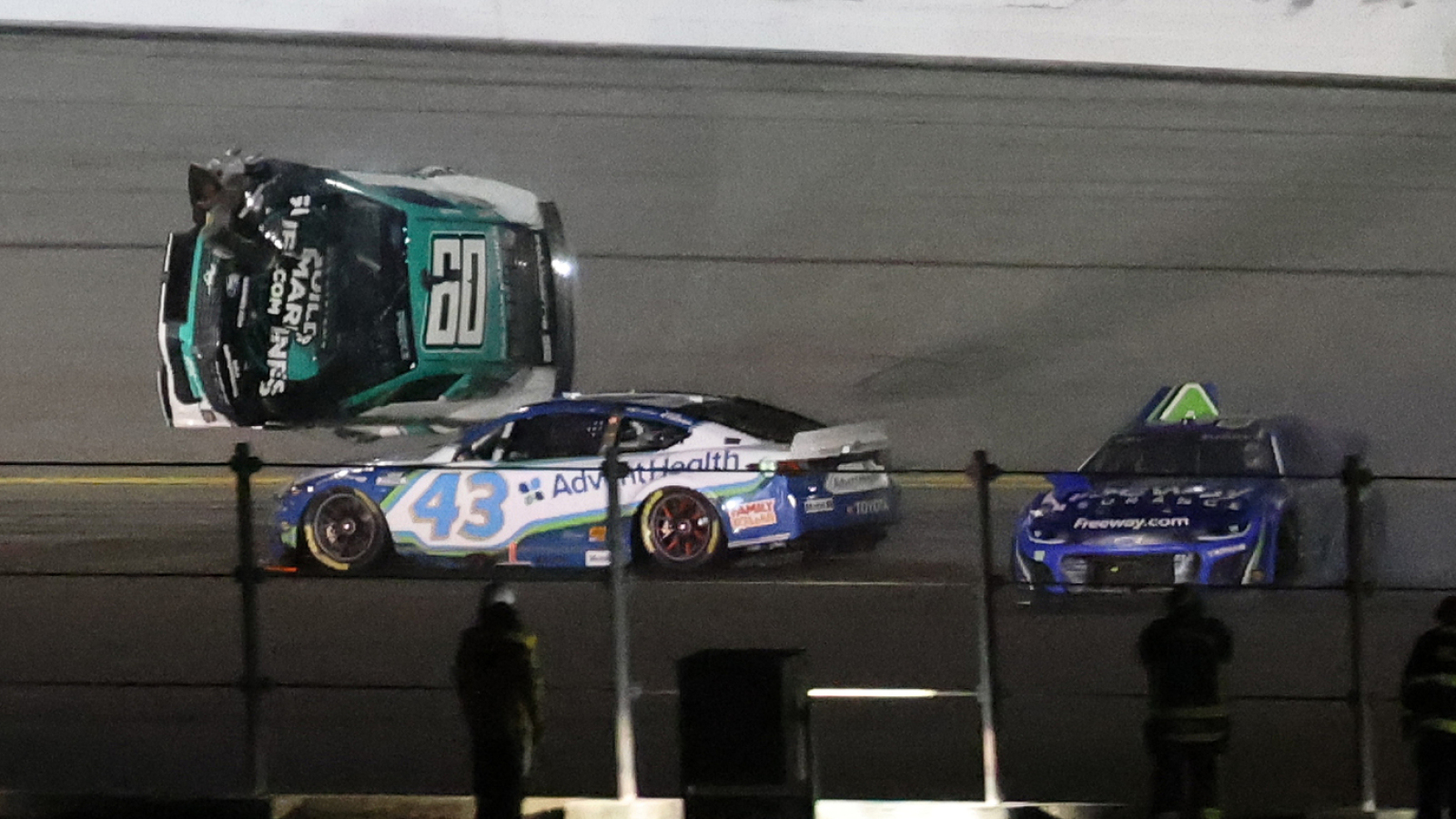 Watch: Ryan Preece flips in closing laps of Daytona 500 | Yardbarker