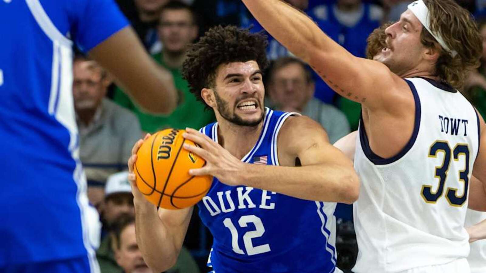 Cameron Boozer Wallops Fighting Irish in Duke Basketball Victory ...