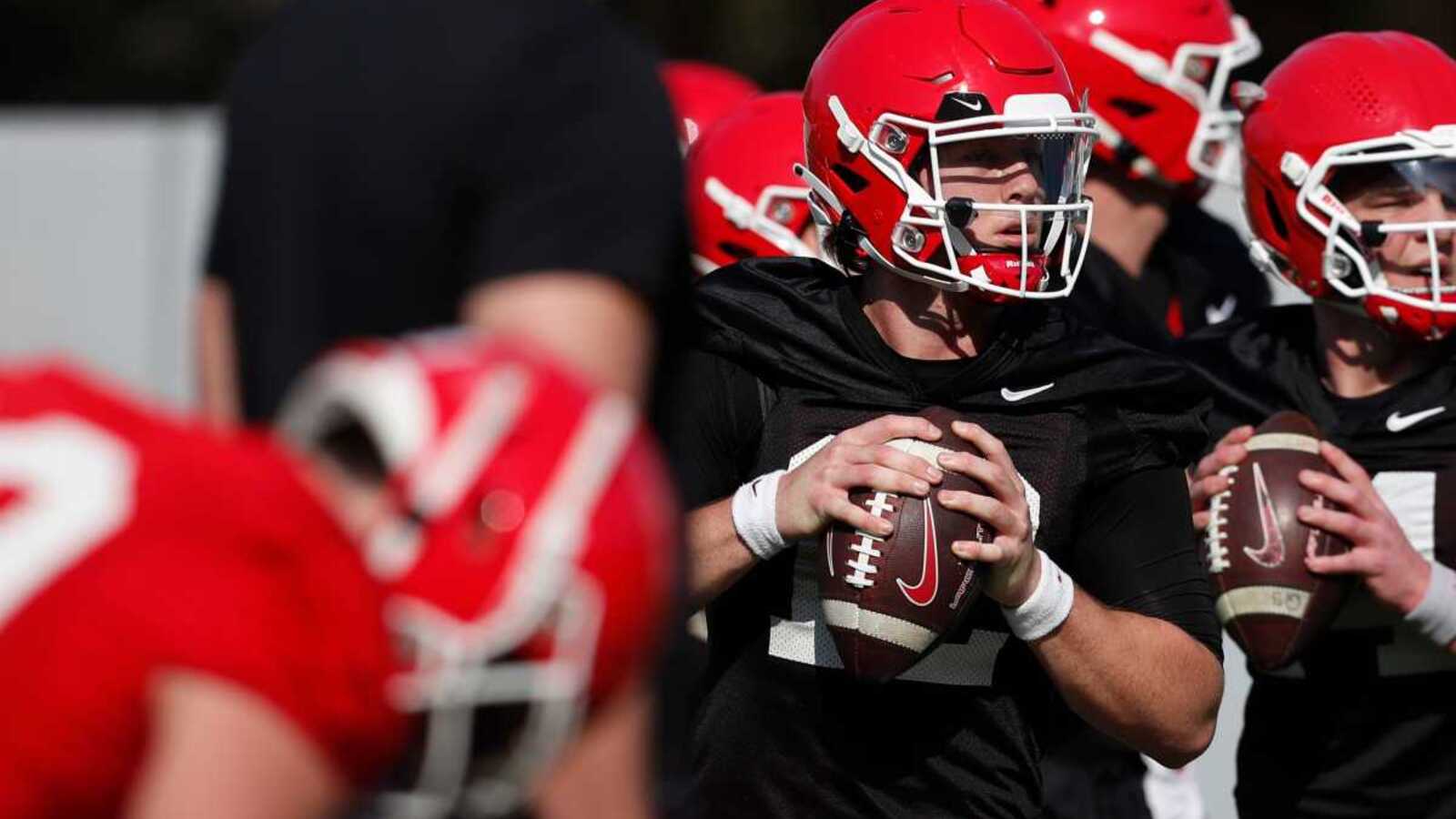Highly Touted QB Is 'Far Behind' in Georgia's Quarterback Competition ...