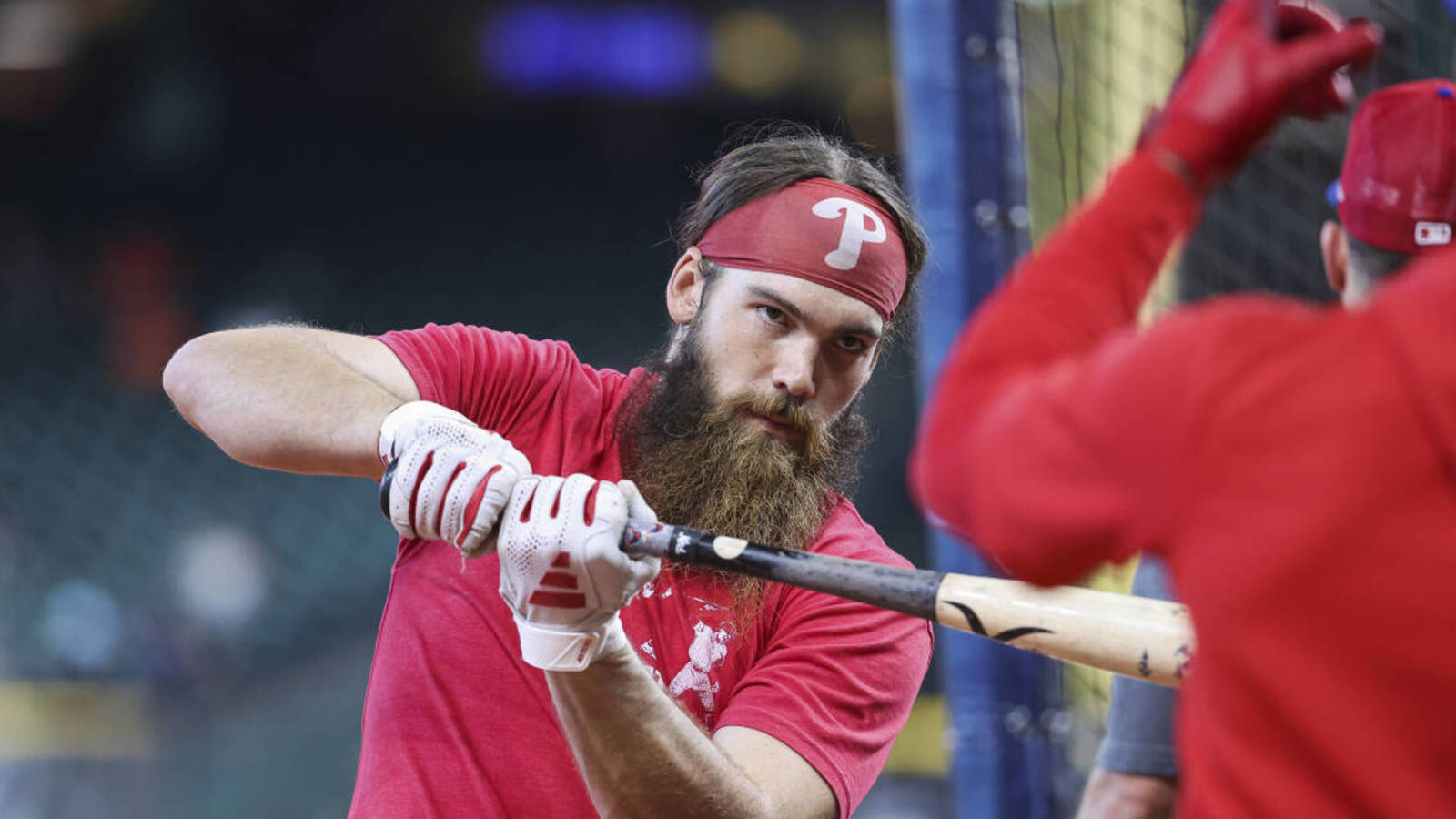 Philadelphia Phillies Outfielder Returns to Batting Practice as ...