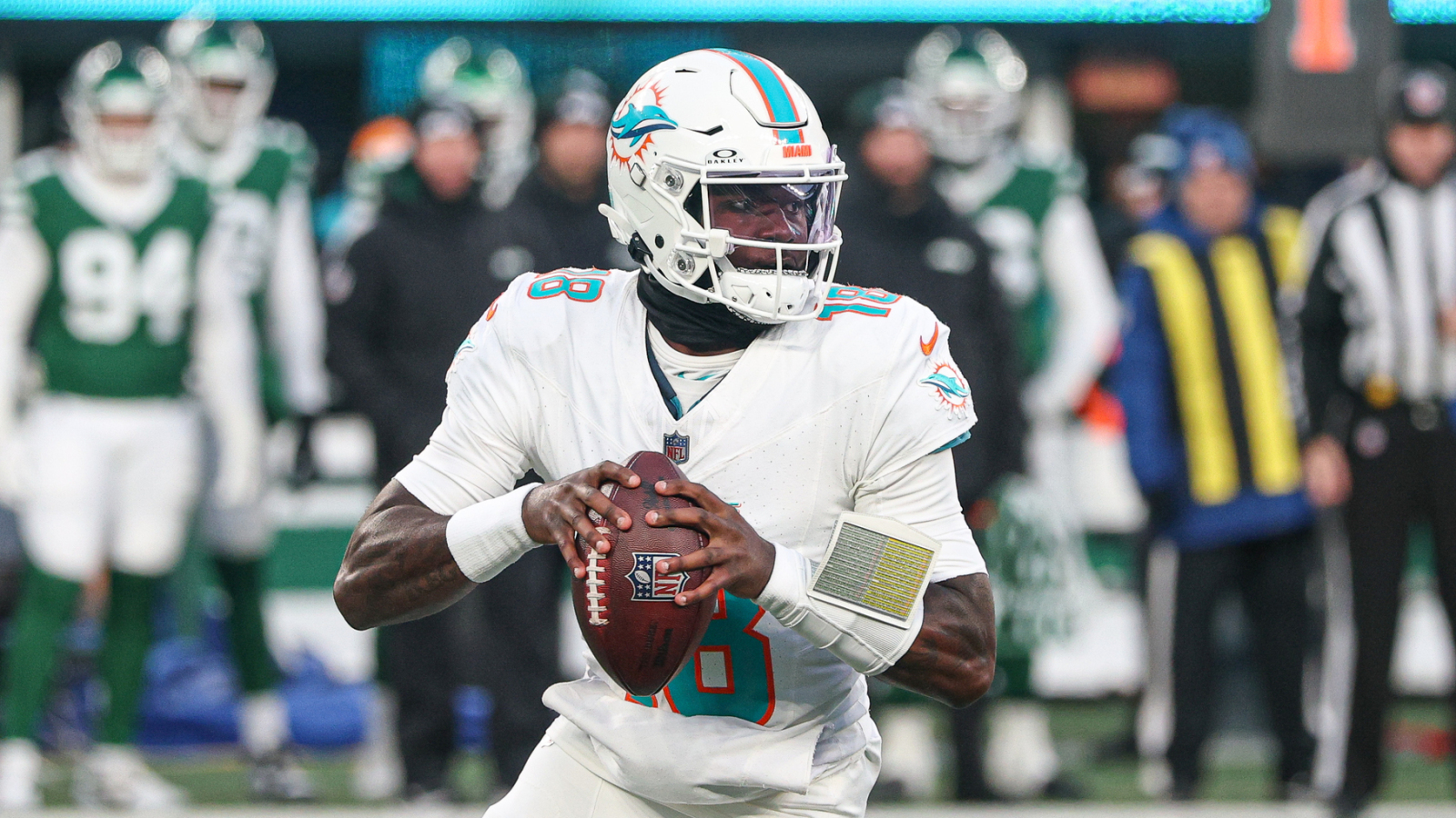 QB Tyler Huntley could get chance to play near his college team ...