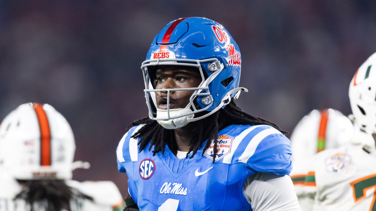 Lane Kiffin and LSU land former Ole Miss EDGE Princewill Umanmielen ...