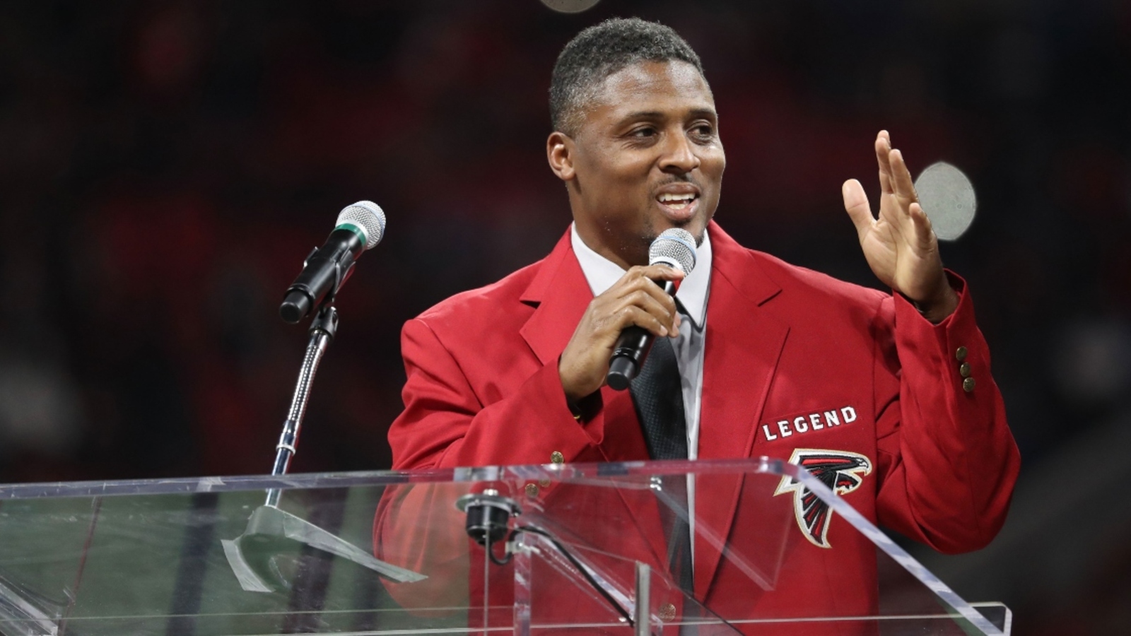 Former Falcons RB Warrick Dunn teases plans for Atlanta 2028 Super Bowl ...