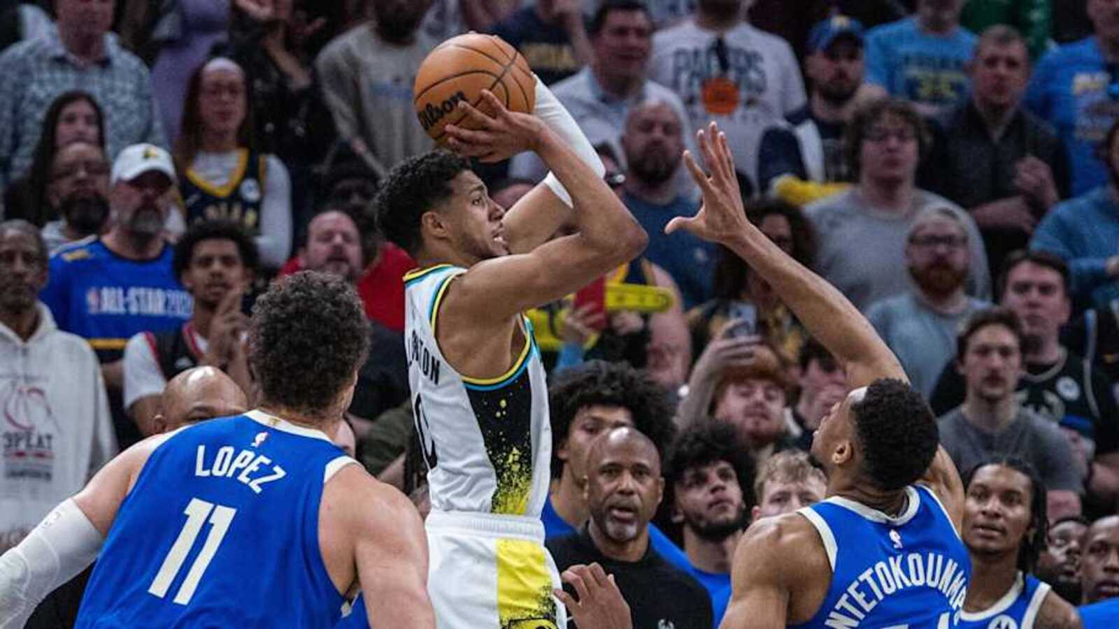 Pacers' Tyrese Haliburton Takes Shot at Pat McAfee Following Game ...