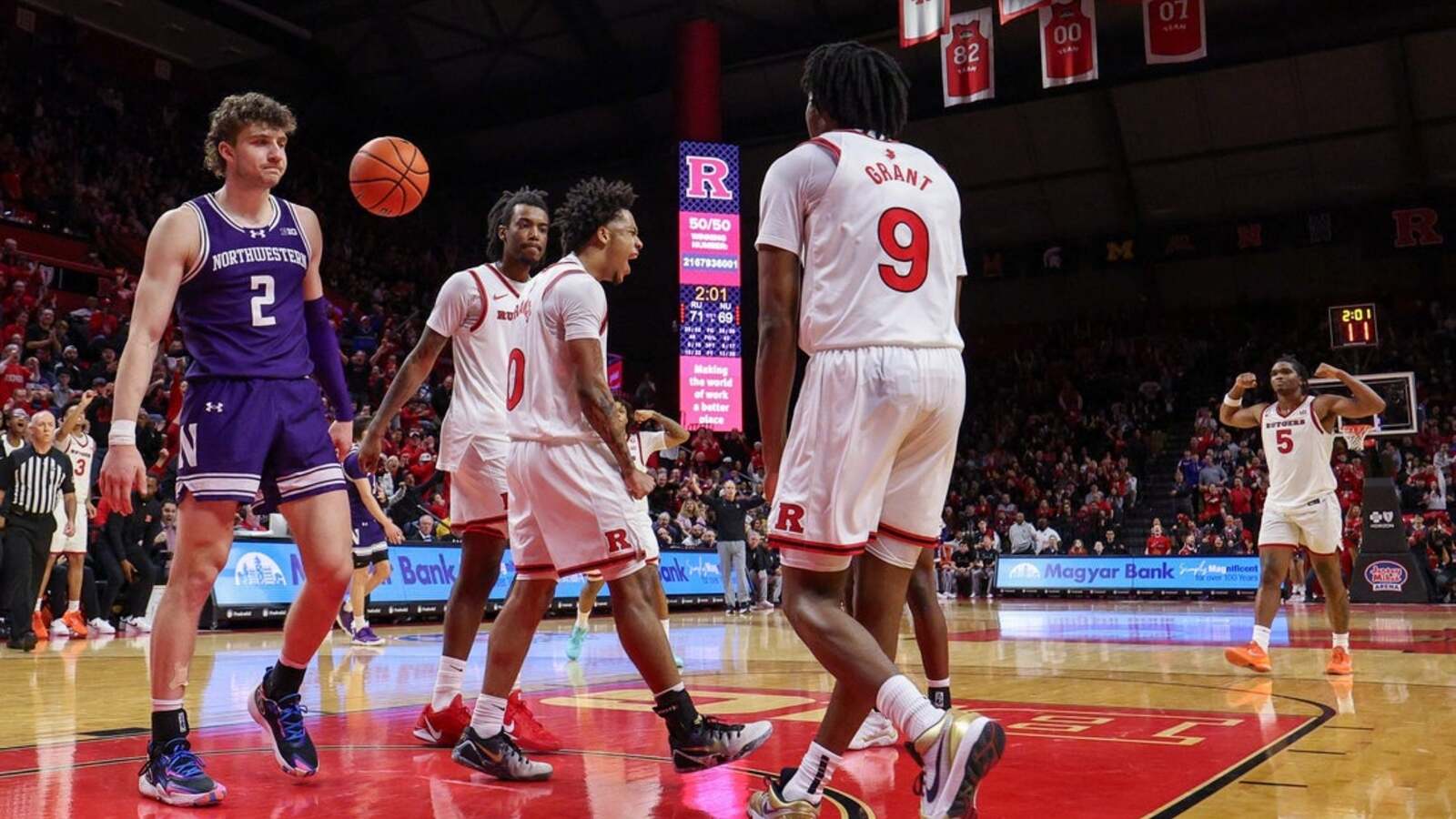 Last-second swat secures Rutgers' Big Ten win over Northwestern ...