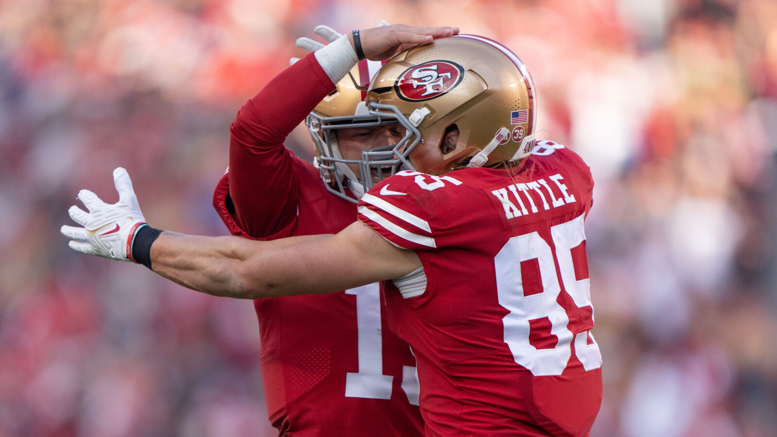49ers' Logan Thomas praises leadership, intensity from Brock Purdy ...