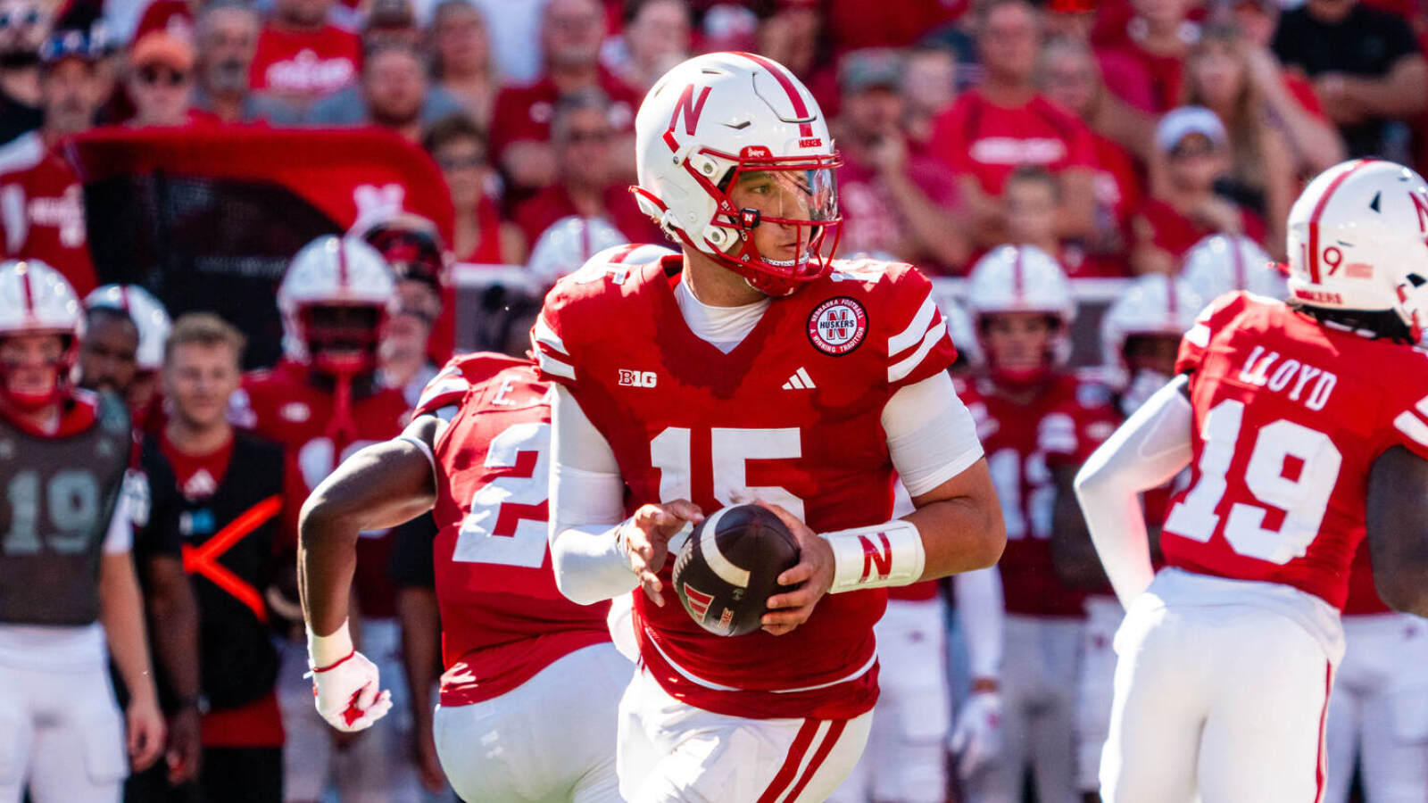 Huskers LB hypes up QB Dylan Raiola, shades Shedeur Sanders | Yardbarker