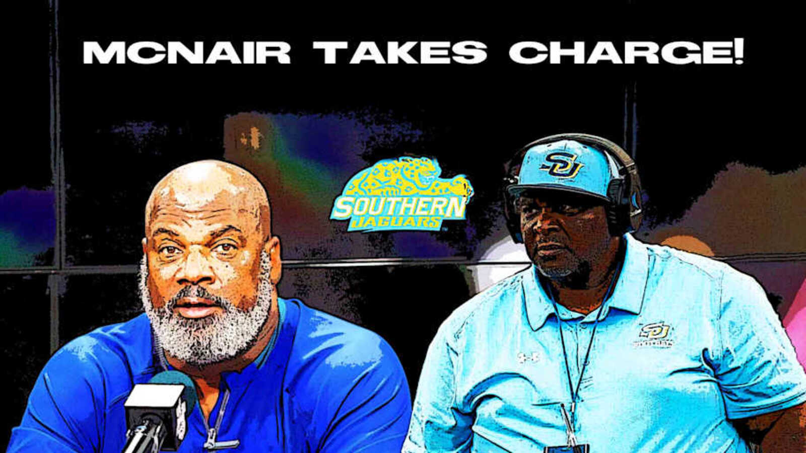 Coach Fred McNair Takes Over Play Calling For The Southern Jaguars ...