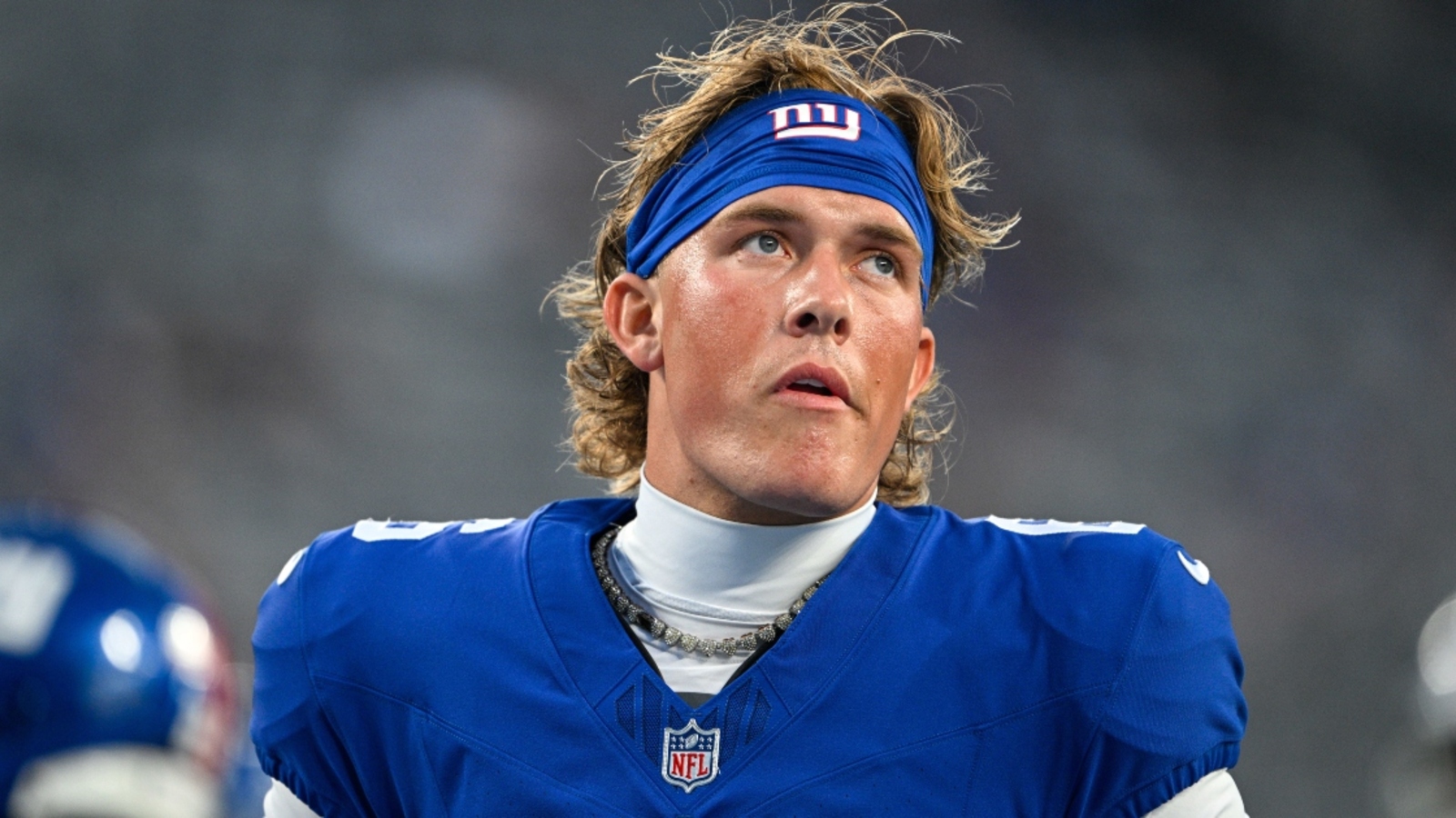 Jaxson Dart injury update: Giants QB exits game, replaced by Russell Wilson | Yardbarker