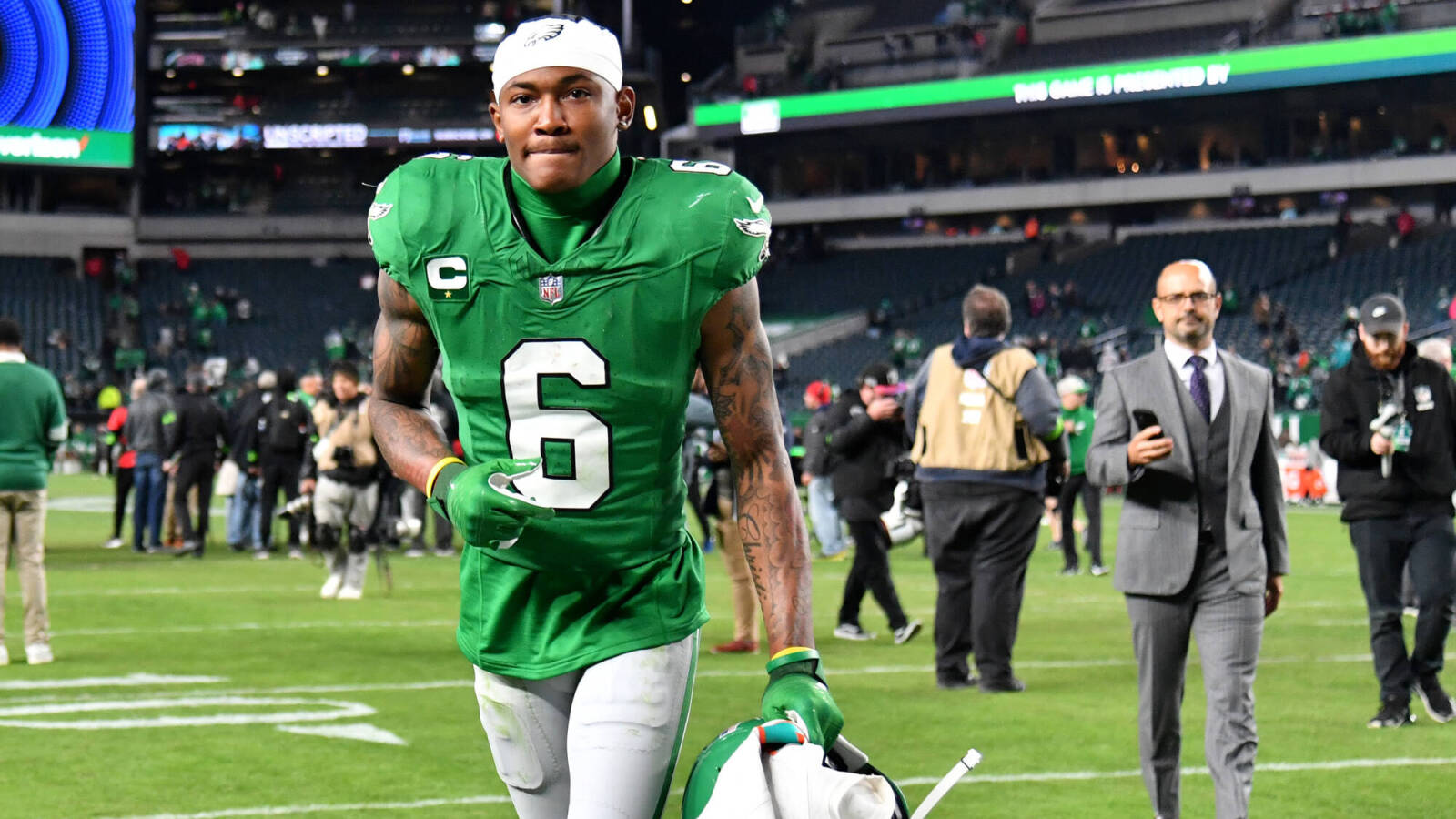 Eagles' A.J. Brown, DeVonta Smith address coaching staff changes | Yardbarker