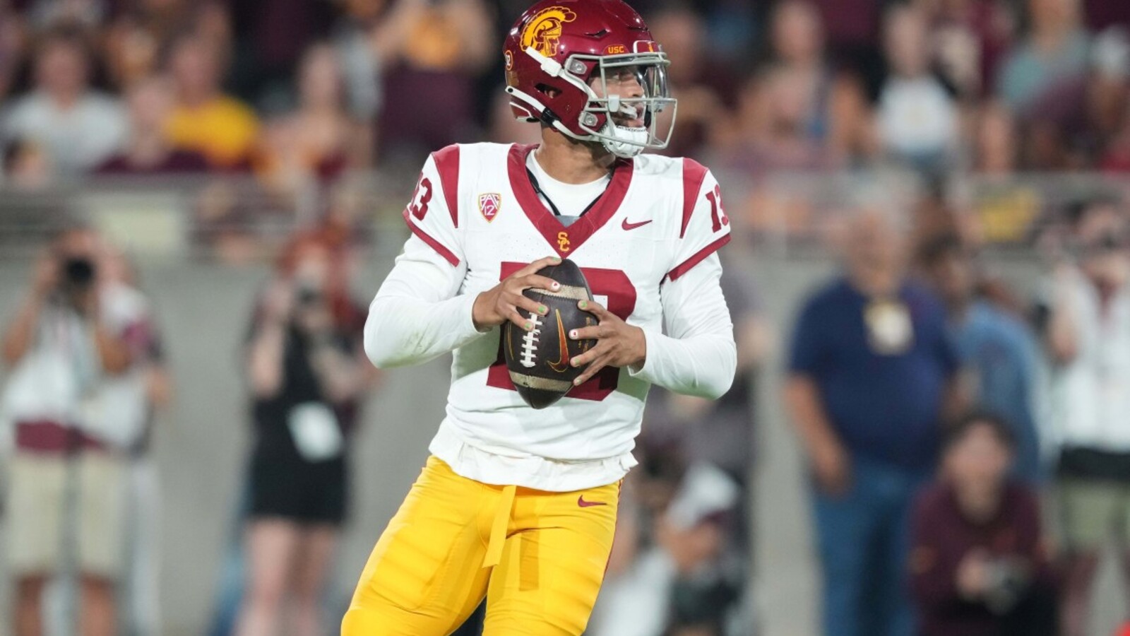 USC Football: Justin Fields Reacts to Caleb Williams Draft Rumors ...