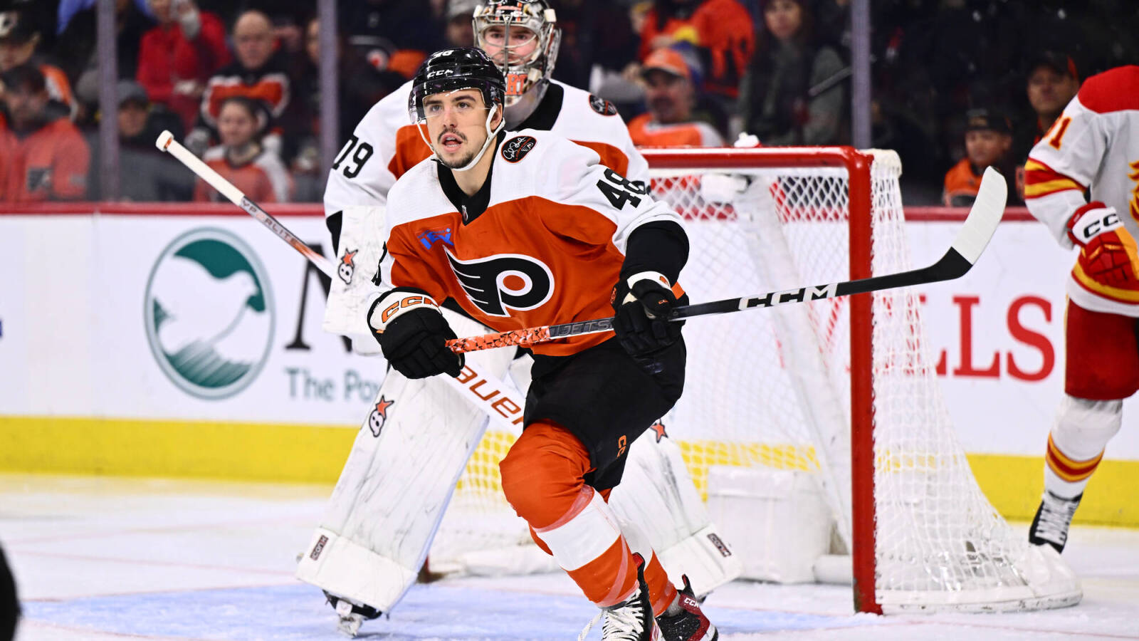 Frost responds; Flyers honor Ed Snider with 3-2 win over Flames ...