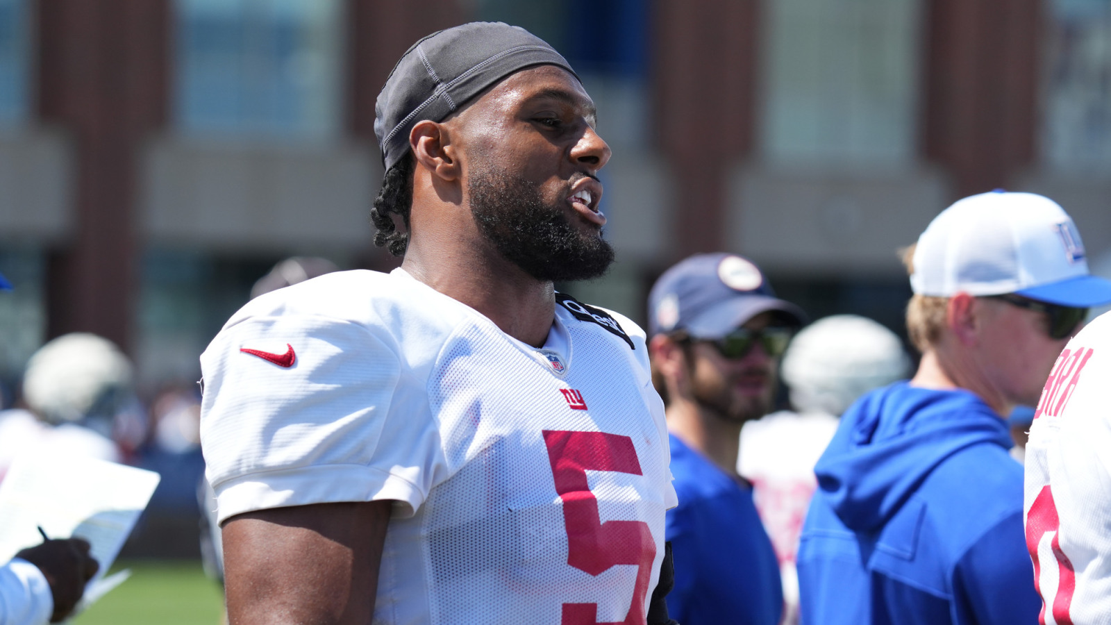 Kayvon Thibodeaux reacts to Giants picking Abdul Carter | Yardbarker