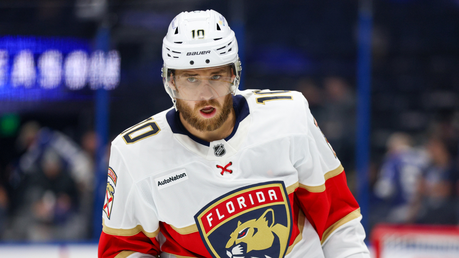 Panthers’ A.J. Greer fined for roughing Lightning’s Brandon Hagel ...