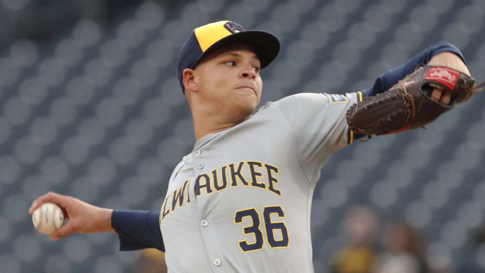 Watch: Brewers pitcher had brutal first career pitch in Majors | Yardbarker