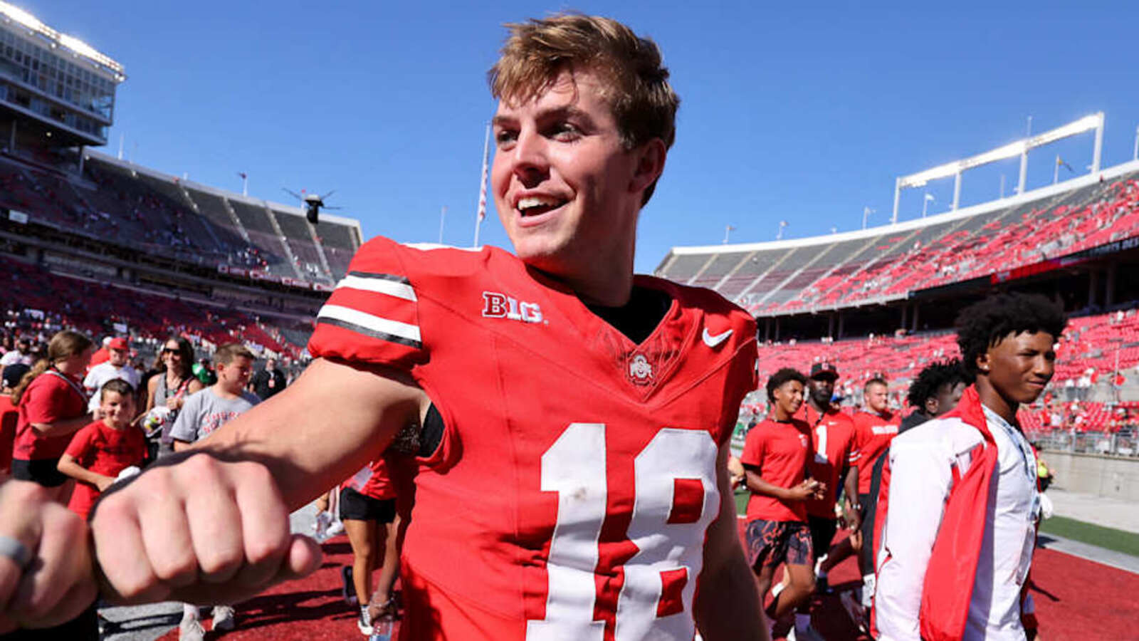Ohio State's Will Howard Sends Bold Message to Cam Ward, Shedeur ...