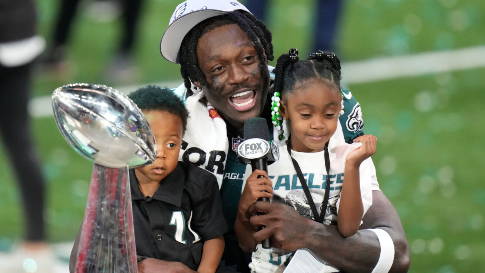 AJ Brown Has Message for Titans Fans After Super Bowl LIX Win | Yardbarker