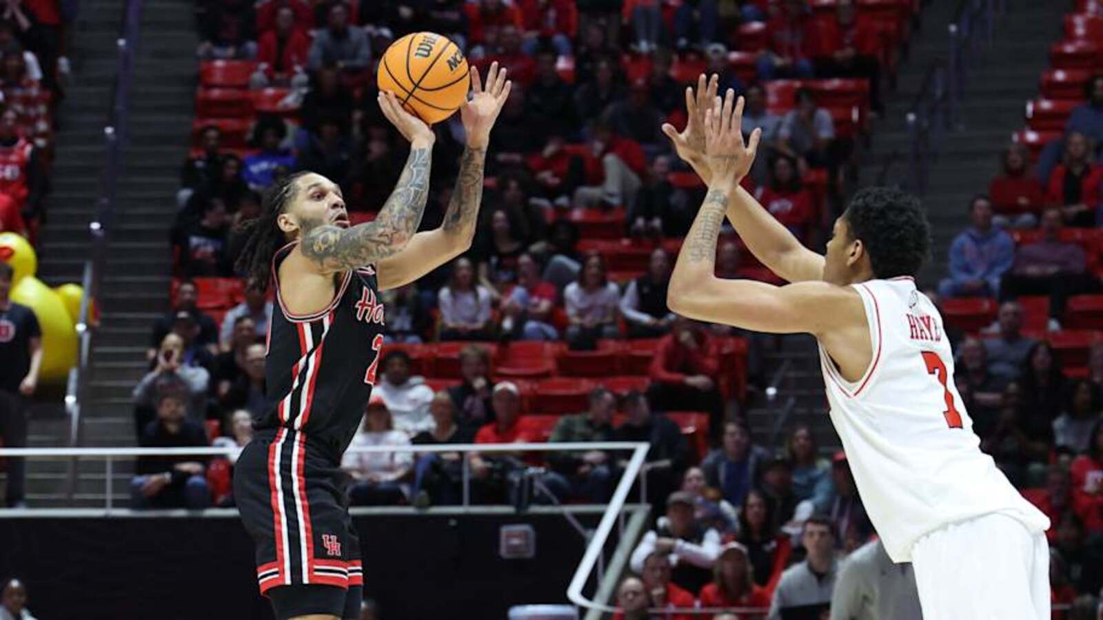 Emanuel Sharp Breaks Houston Cougars Three-Point Record In Commanding ...