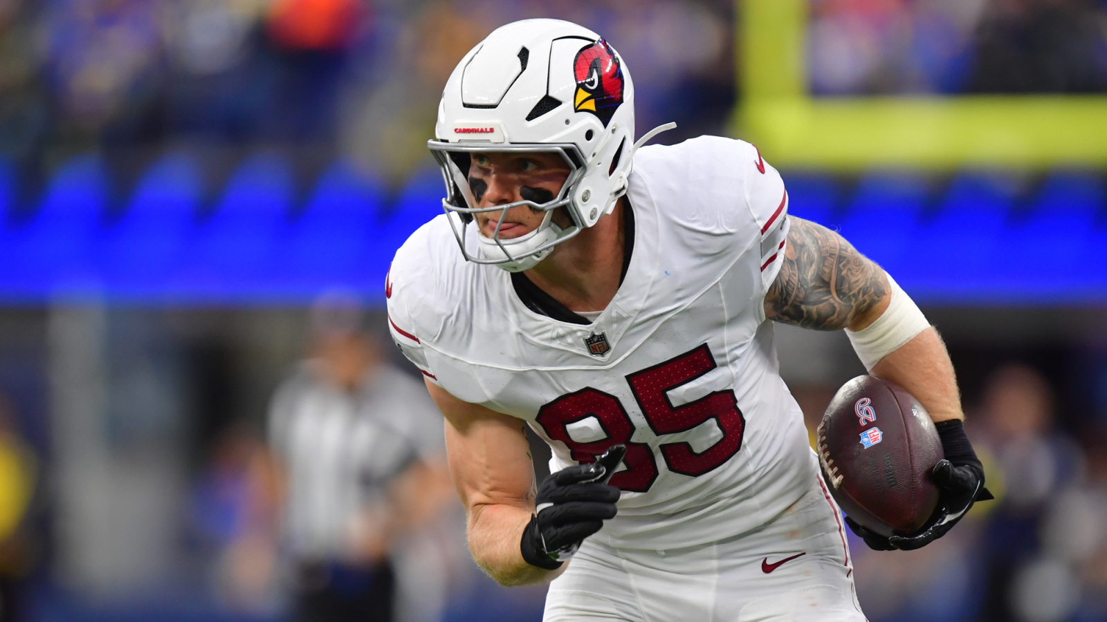 Trey McBride becomes Cardinals single-season receiving TE record holder ...