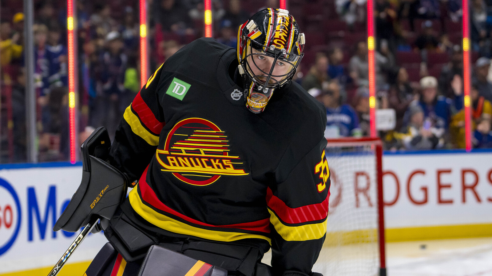 Thatcher Demko takes subtle shot at former coach in first game back ...