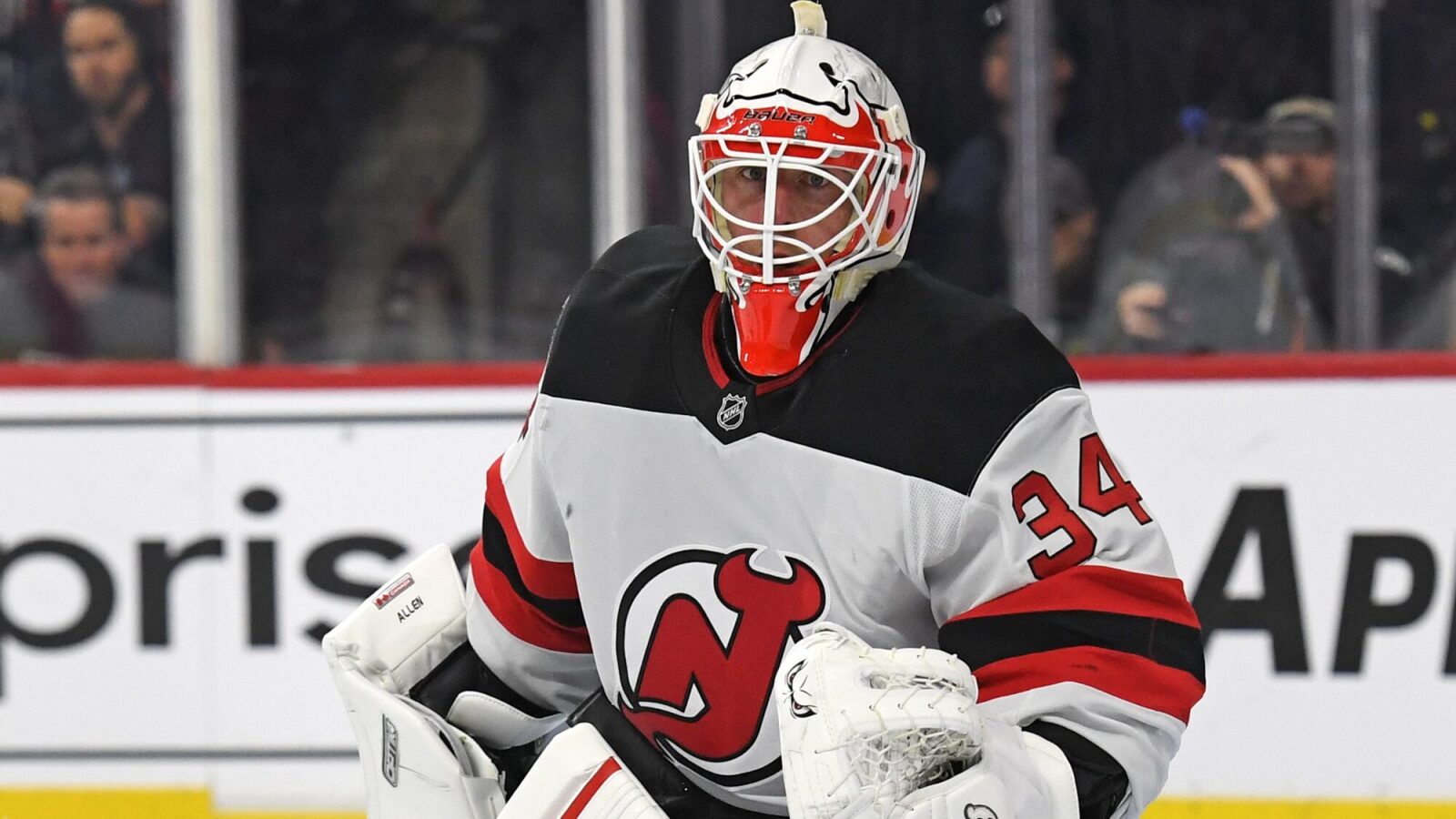 Devils’ Jake Allen leaves game against Blue Jackets with cramping ...