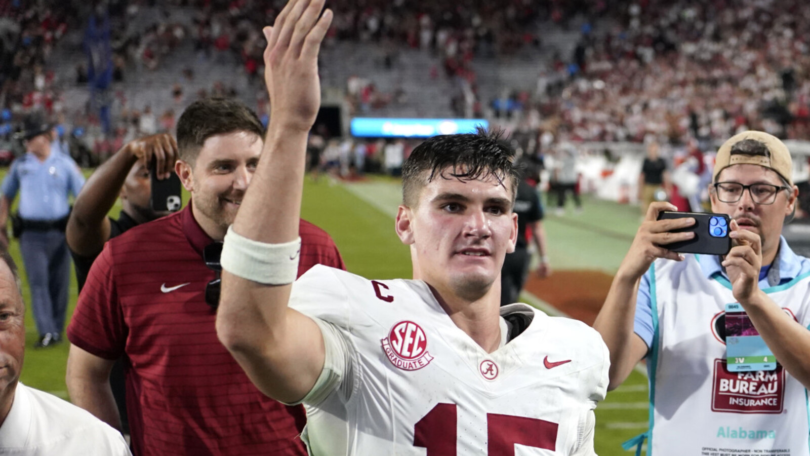 Alabama Reacts to Ty Simpson Development Amid College Football Season ...