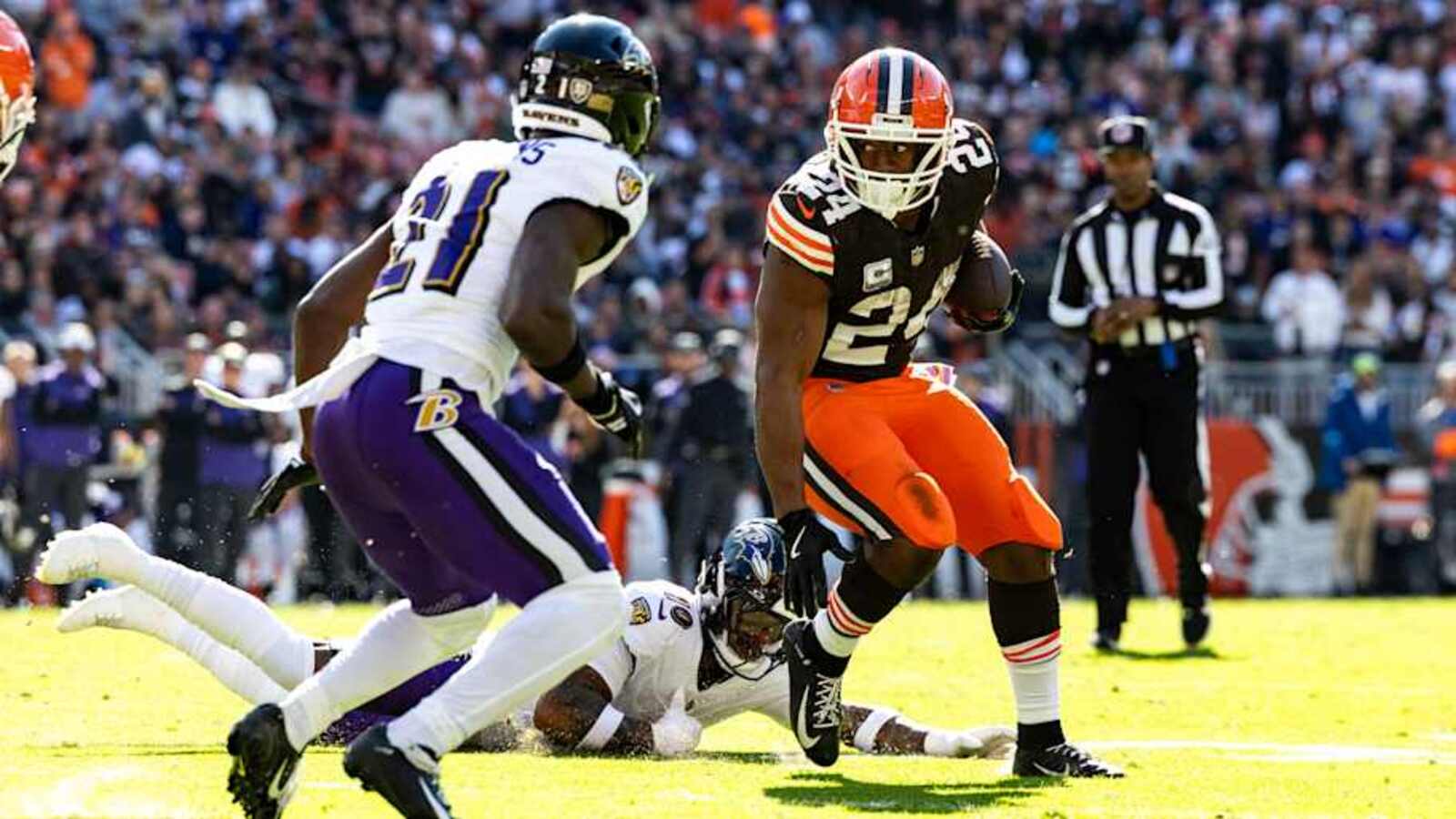 3 Cleveland Browns to watch for against Chargers in Week 9 | Yardbarker
