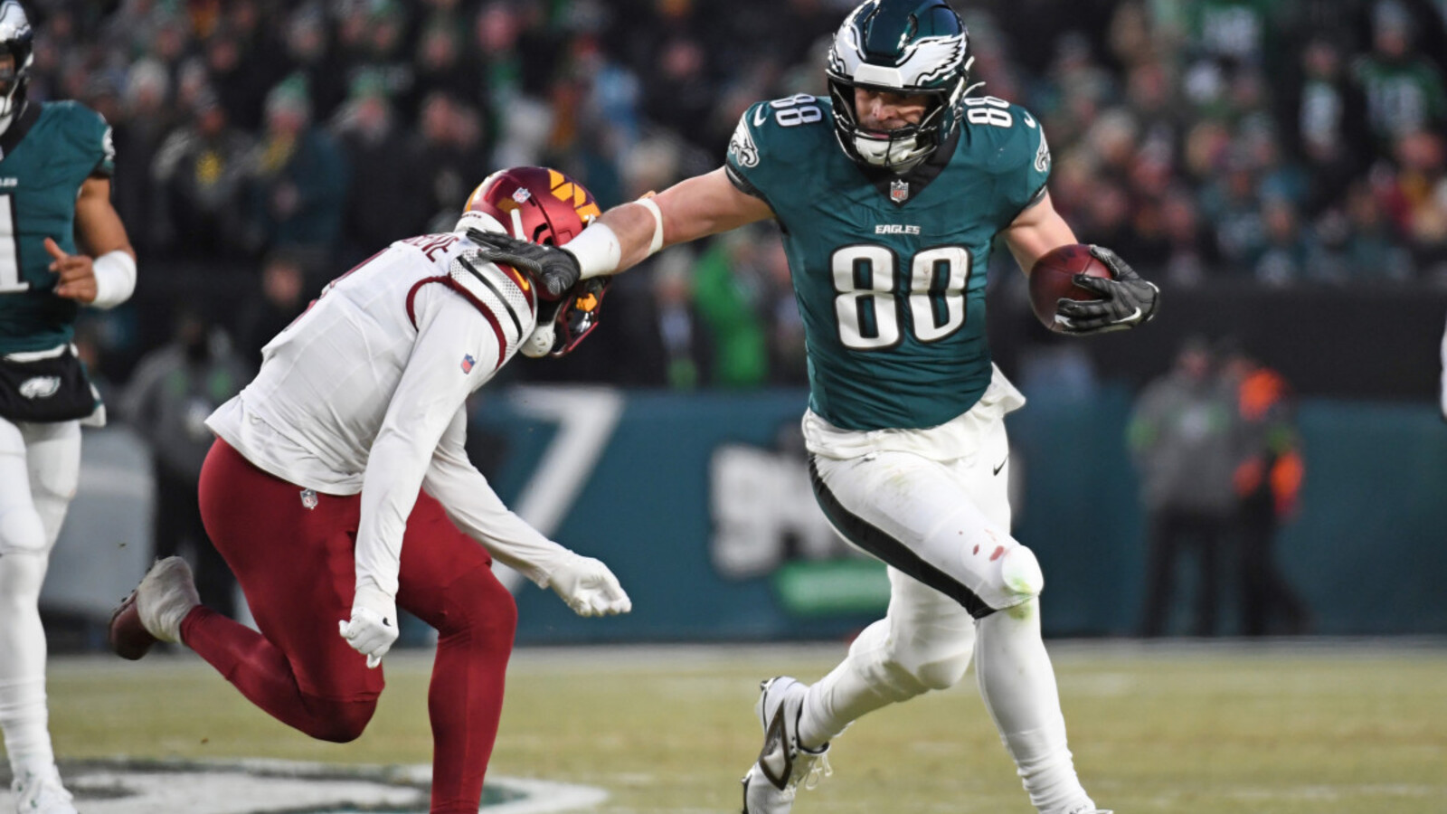 Eagles' Howie Roseman leaves door open while addressing Dallas Goedert ...