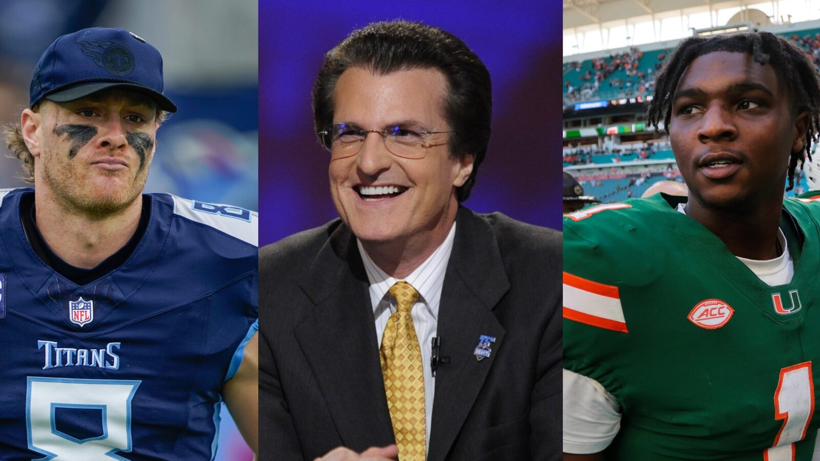 Mel Kiper Jr. defends Will Levis despite mocking Cam Ward to Titans ...