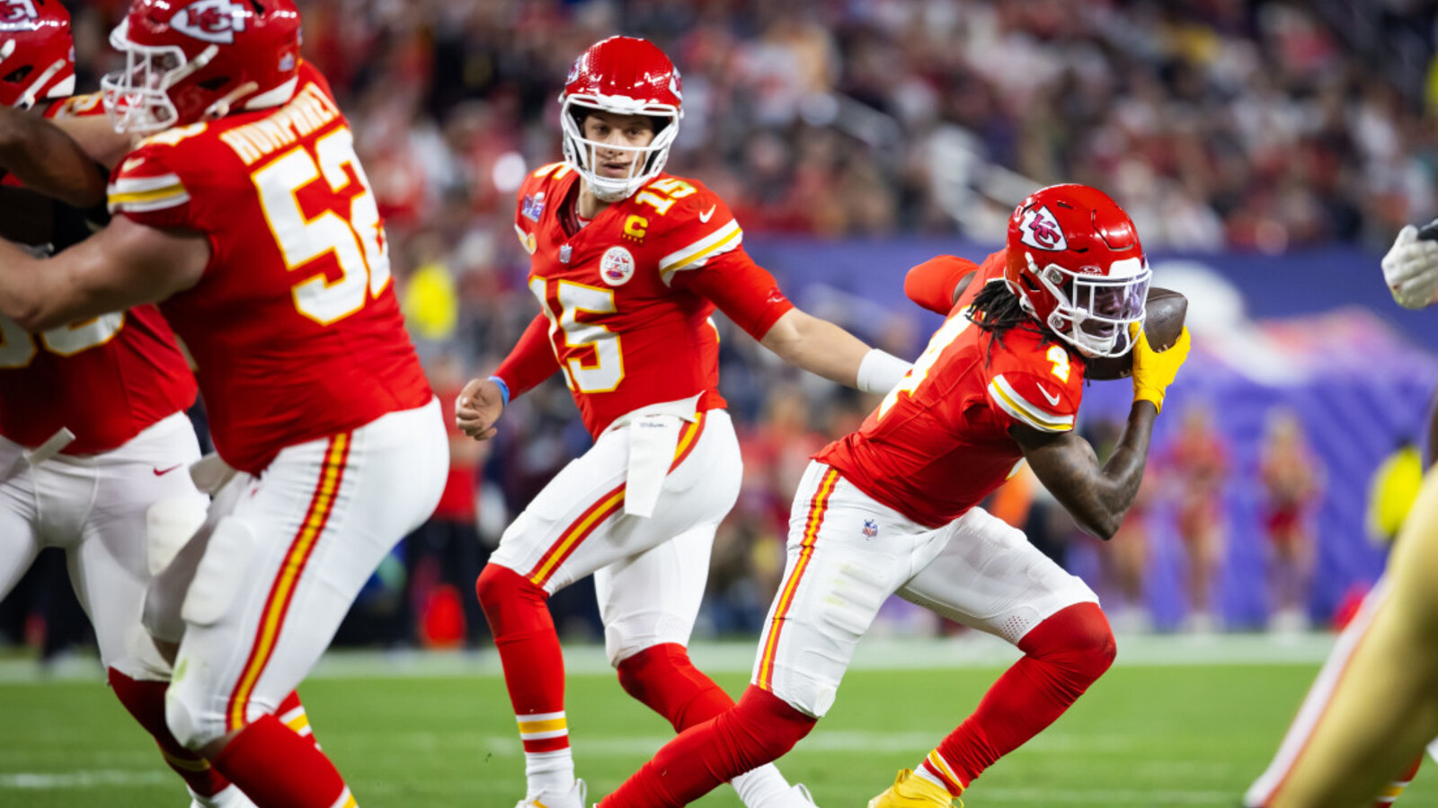 Chiefs' Patrick Mahomes named Derrick Thomas MVP, Rashee Rice named ...