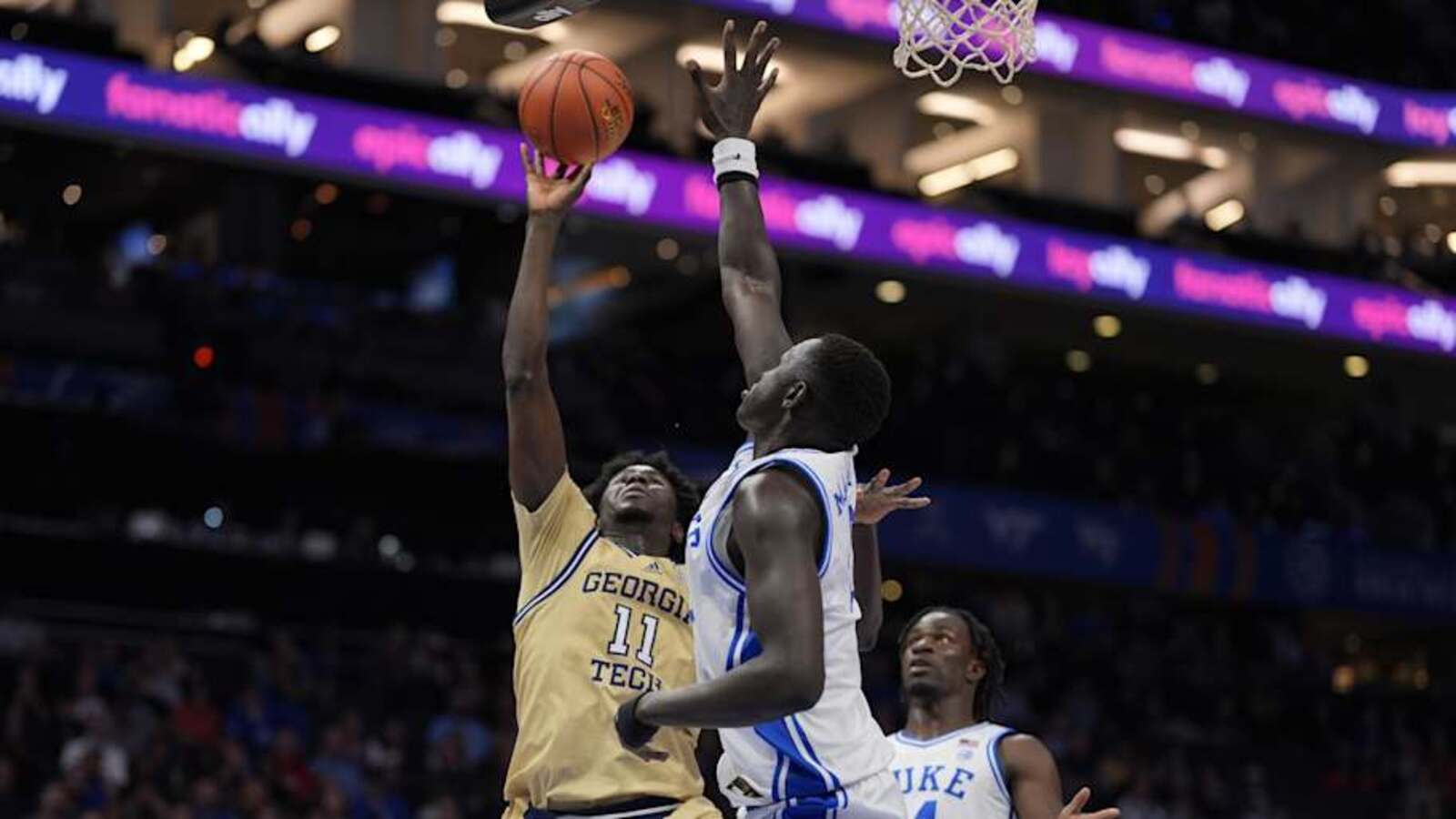 Everything From Baye Ndongo and Kowacie Reeves At ACC Men's Basketball ...