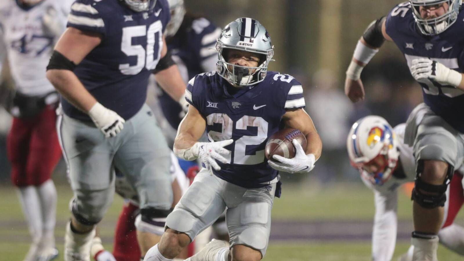 Watch: Kansas State RB Deuce Vaughn embarrasses TCU defender on ...
