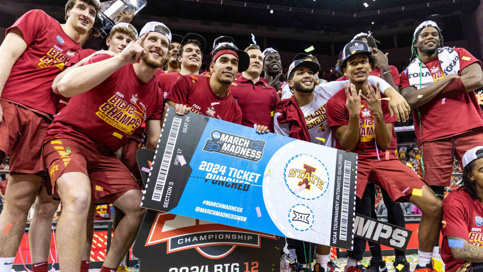 No. 7 Iowa State stuns No. 1 Houston to win Big 12 | Yardbarker