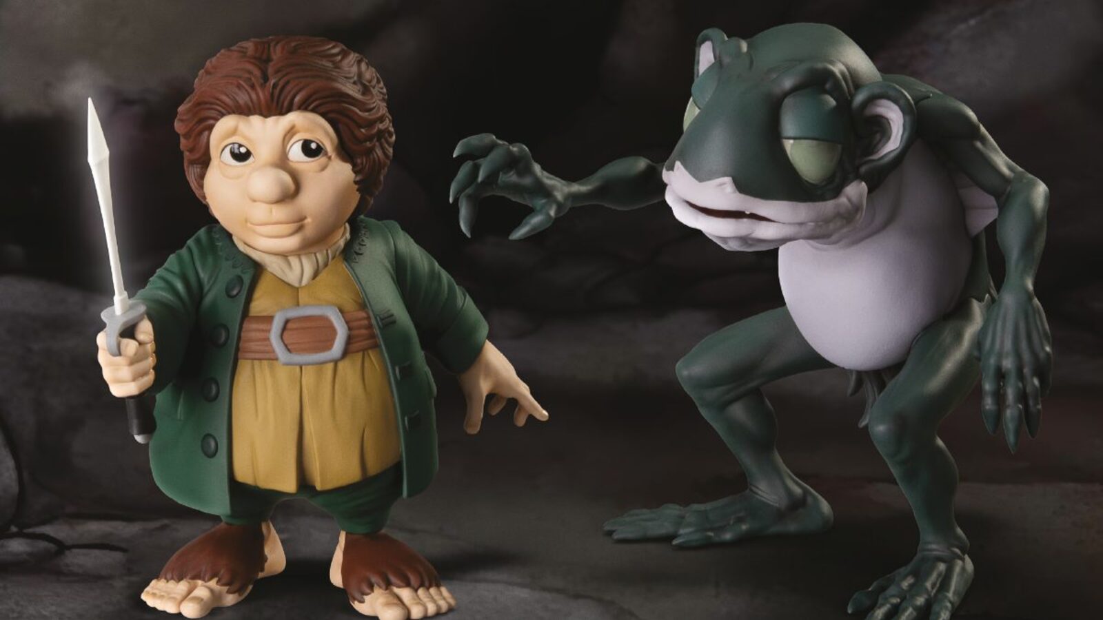 Bilbo and Gollum Vinyl Figures Spectacularly Celebrate THE HOBBIT ...