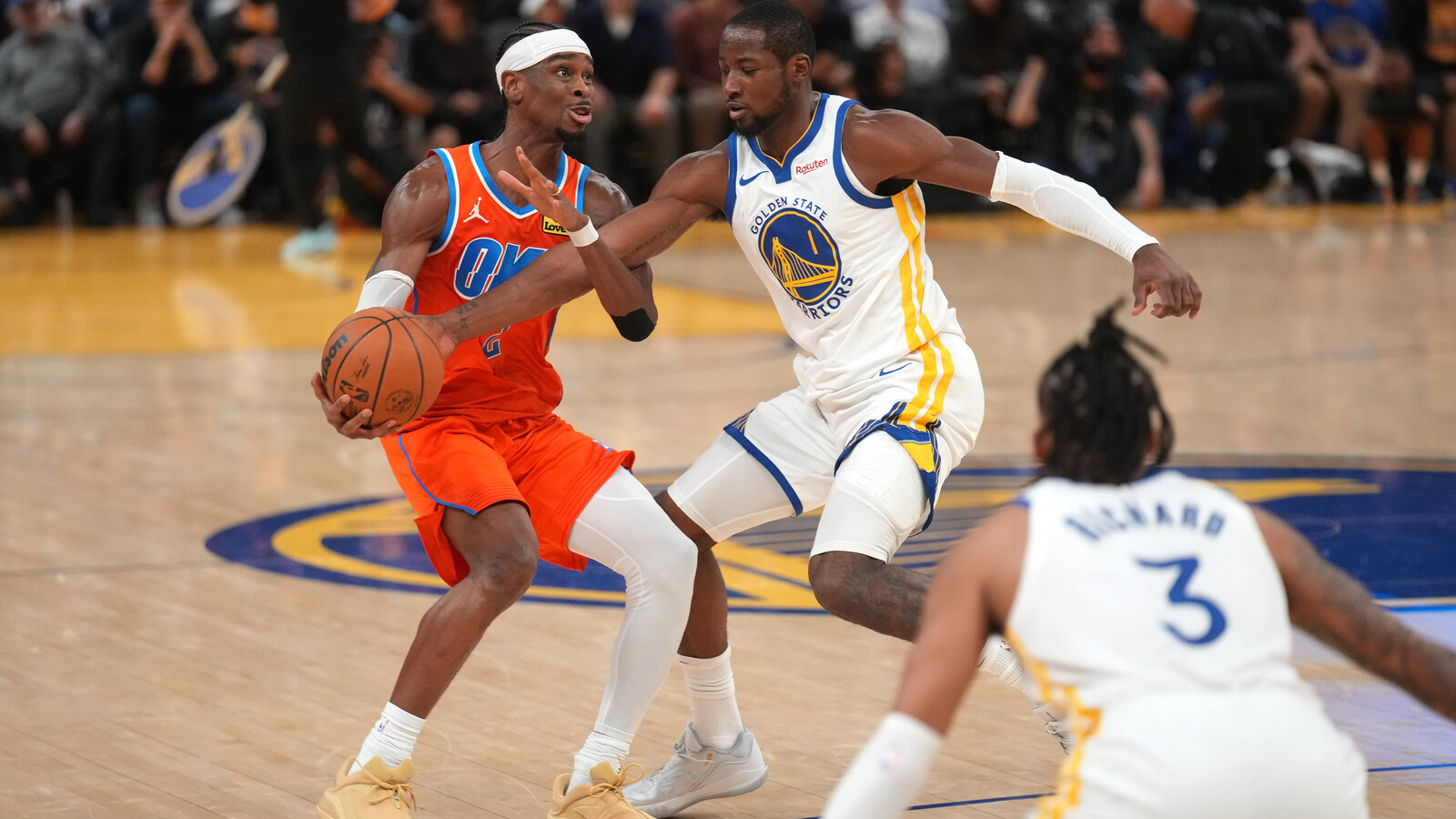 Los Angeles Lakers’ Rob Pelinka Views Golden State Warriors’ Jonathan ...