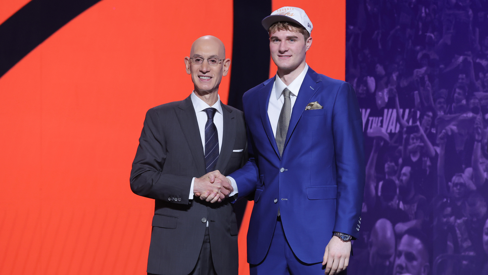Phoenix Suns select Liam McNeeley in 2025 NBA Draft, trade to Charlotte ...