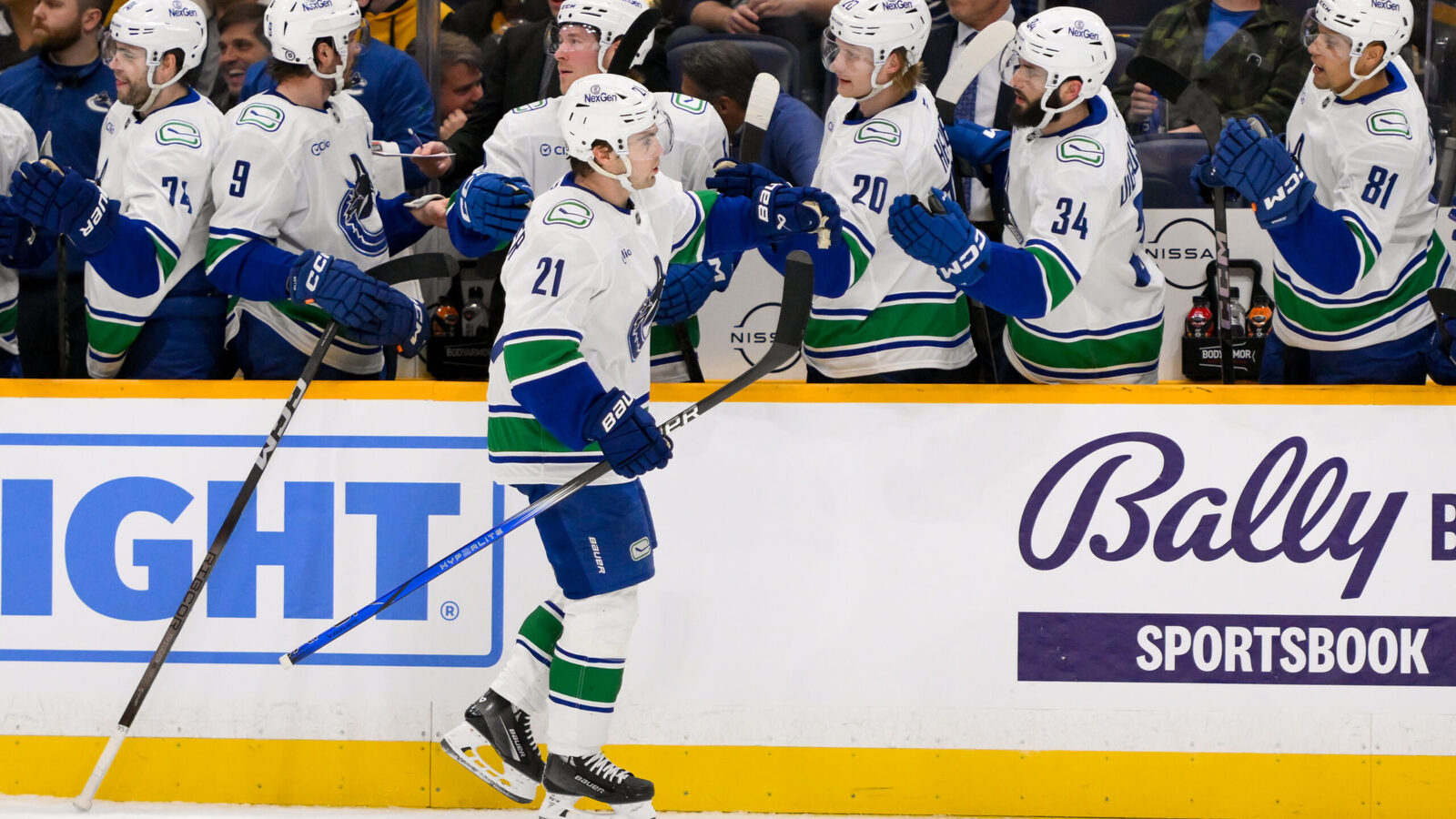 The Statsies: Nils Höglander leads Canucks in xGF% in win vs Predators ...