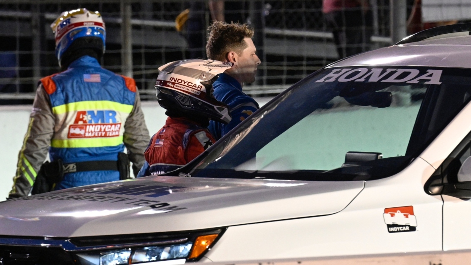 Josef Newgarden gives update after terrifying flip during Gateway ...