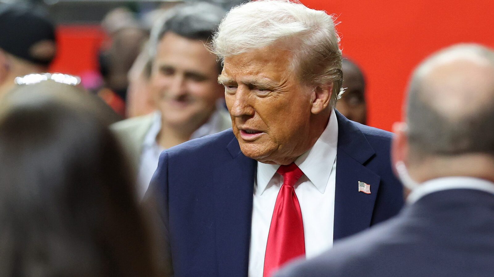 U.S. President Donald Trump calls Team USA to wish them good luck ahead ...