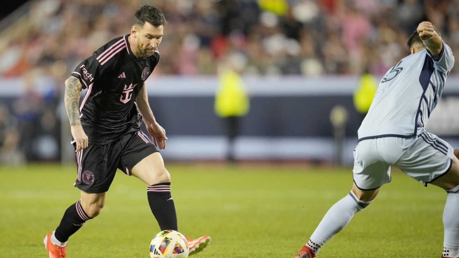 Record crowd in KC sees Lionel Messi, Miami get win | Yardbarker