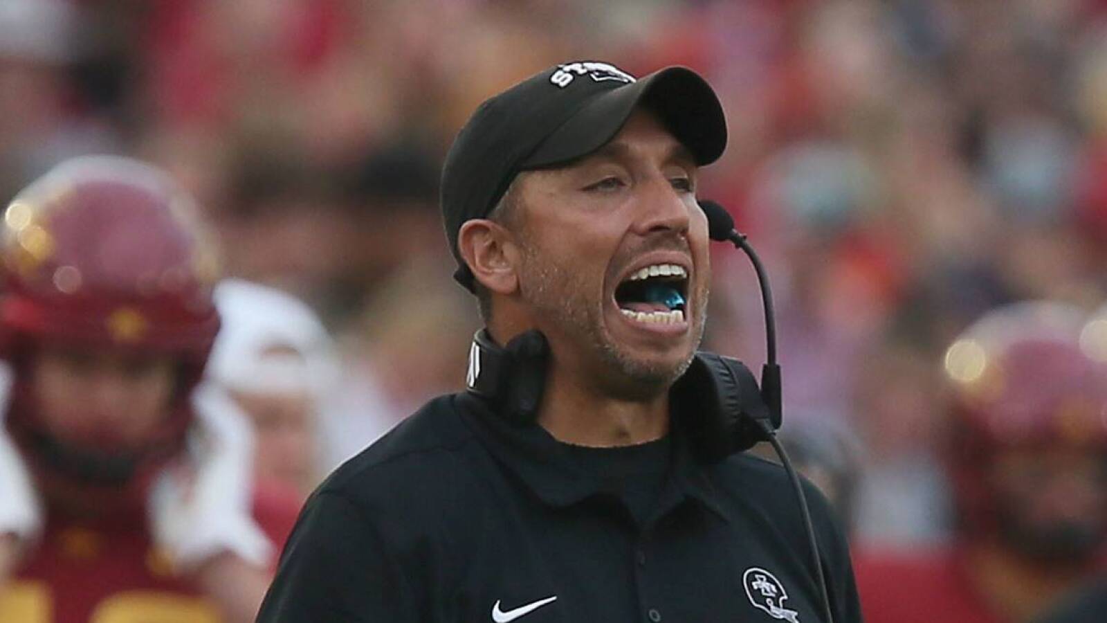 Watch: Iowa State HC goes after heckling fan | Yardbarker