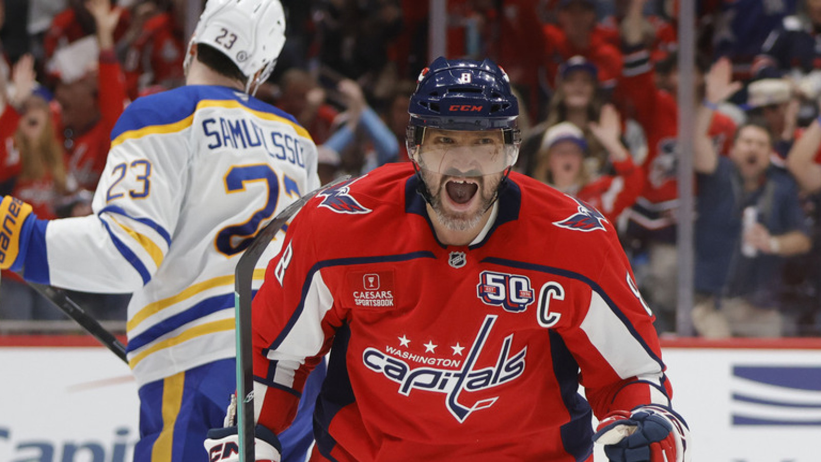 Watch: Ovechkin scores goal No. 890, five away from record | Yardbarker