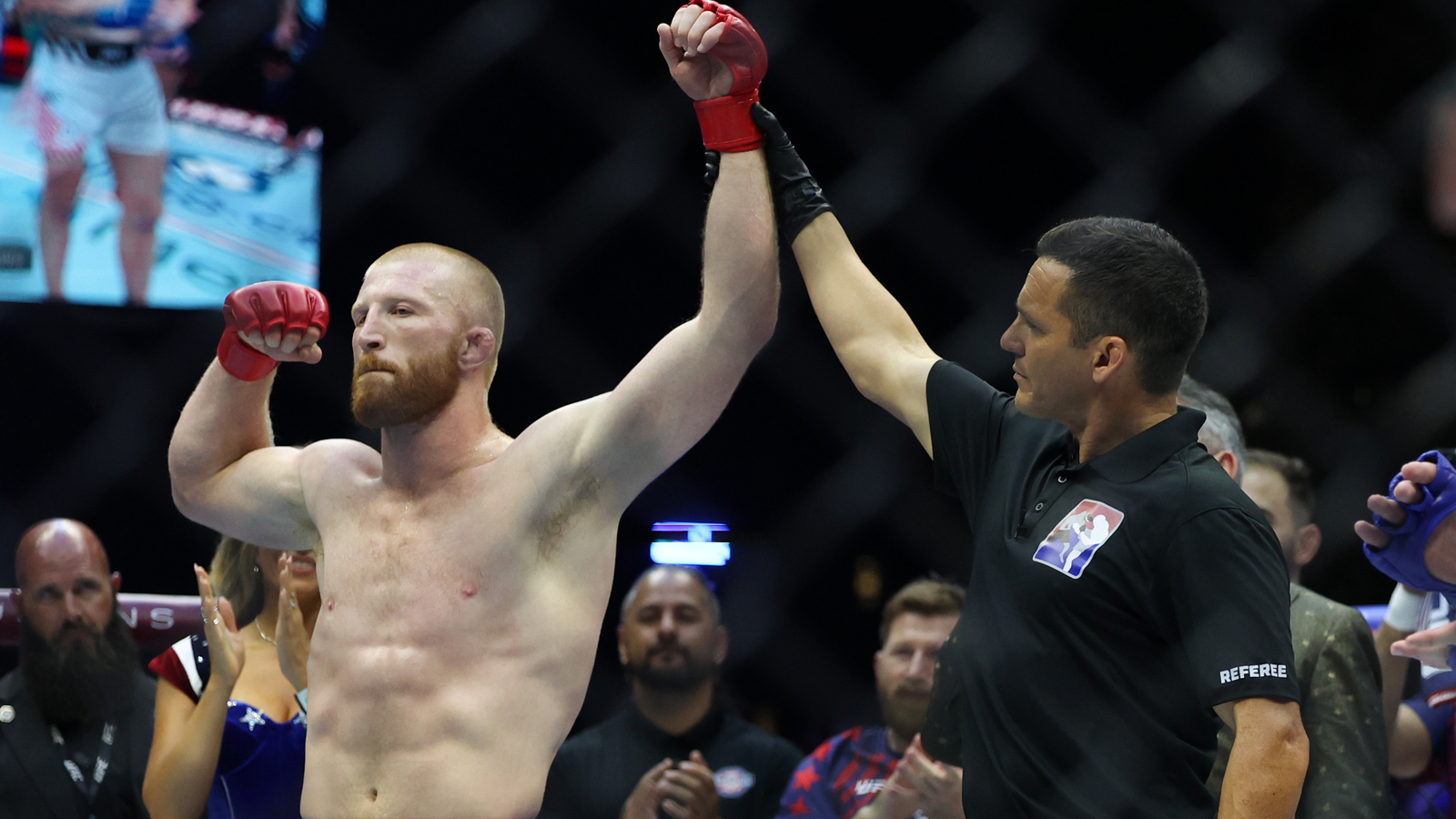 Bo Nickal finishes Kyle Daukaus with knockout at UFC White House ...