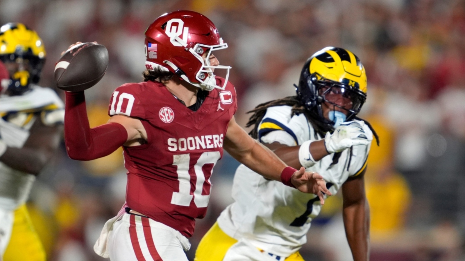 John Mateer NFL Draft stock soars after Oklahoma win vs. Michigan ...